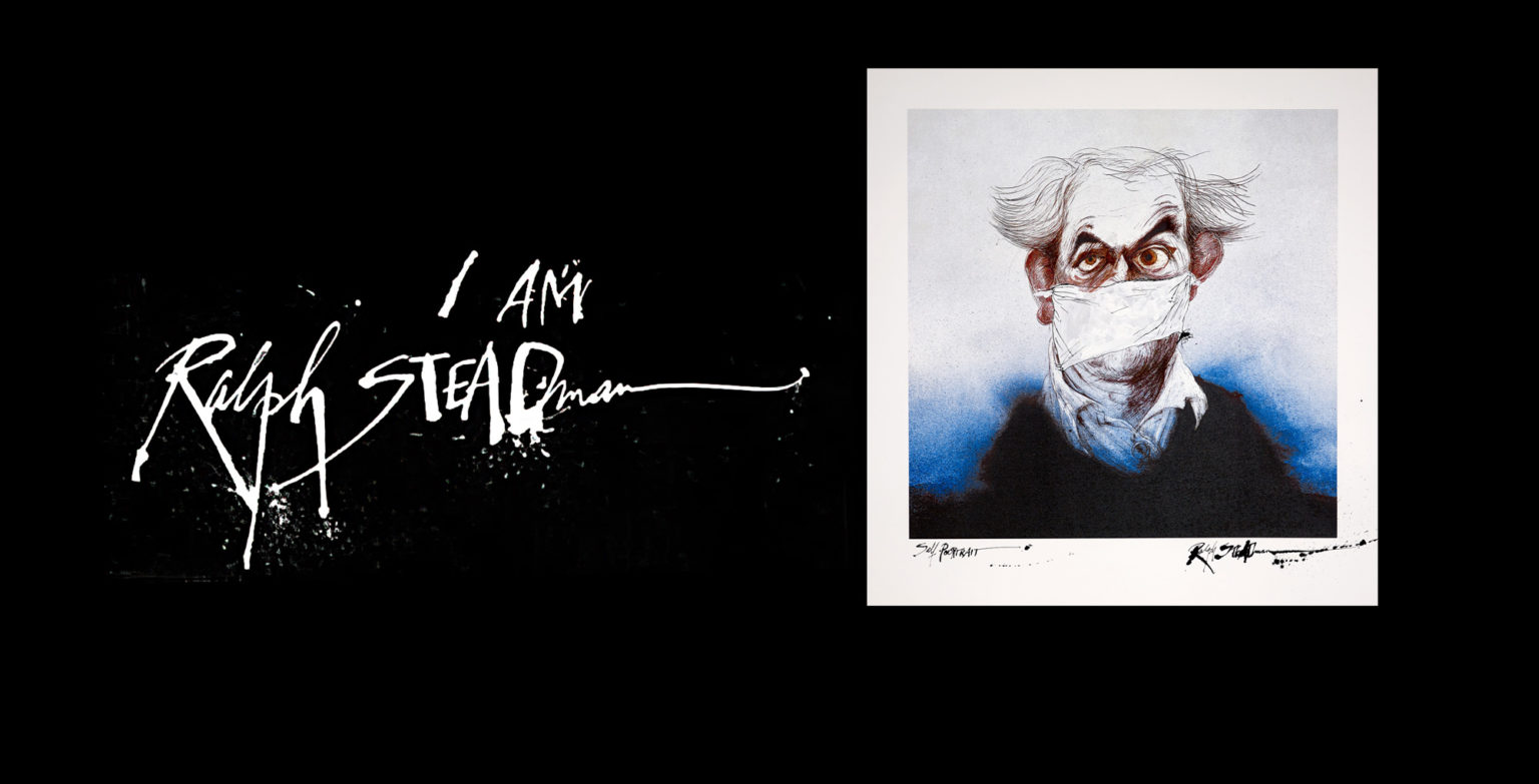 Pantheon Art and Ralph Steadman release iconic Steadman self-portrait ...