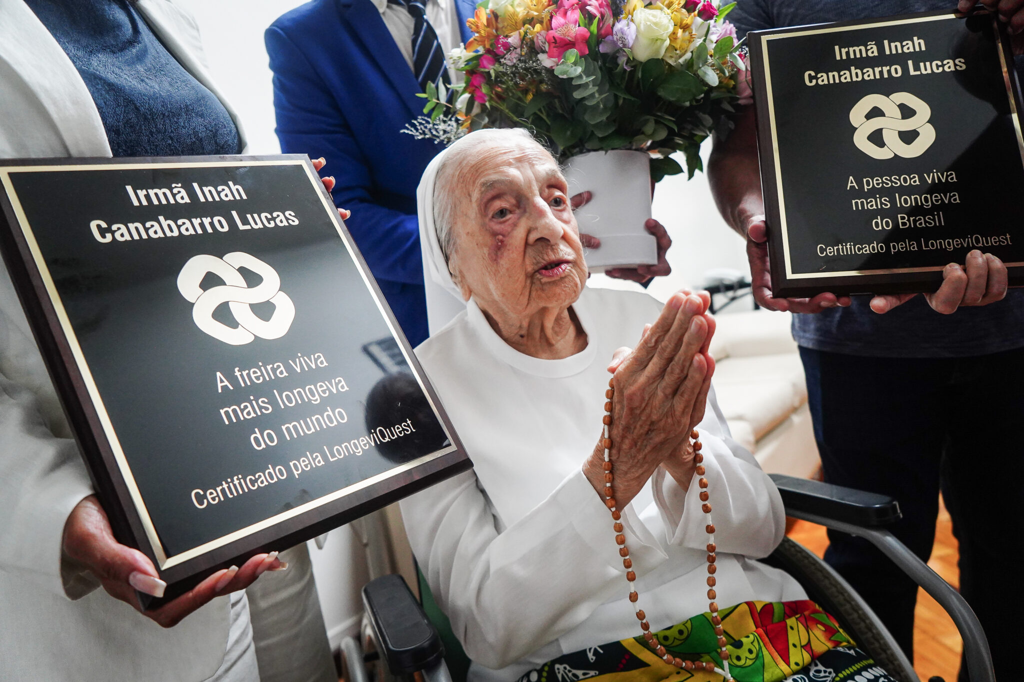 LONGEVIQUEST VISITS BRAZIL’S OLDEST PERSON, 115-YEAR-OLD NUN – Presswire
