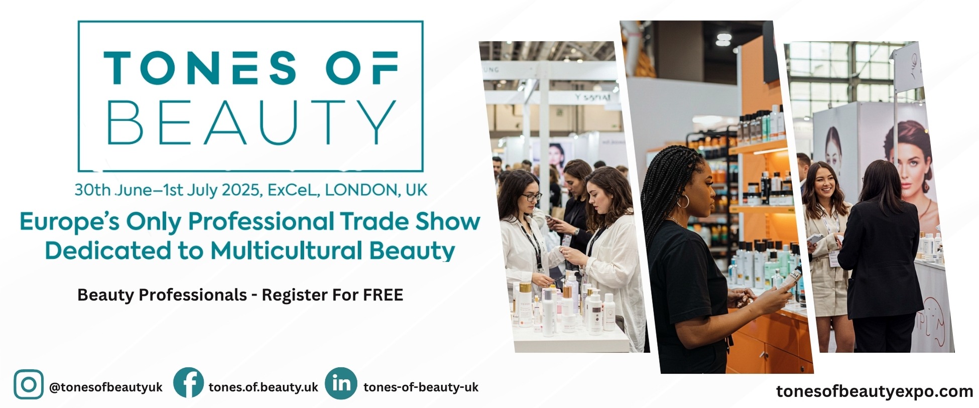 Tones of Beauty launches 30 June at Excel, London – UK’s only ...
